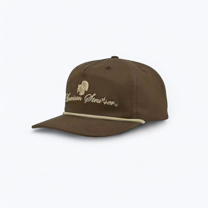 Heritage Flatline Rope Hat (Brown) – American Strutter